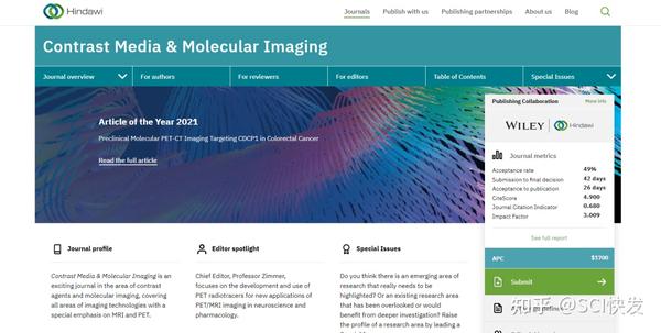 SCI期刊分析：国人发文量最多，一个月可见刊，JCR3区 - 知乎