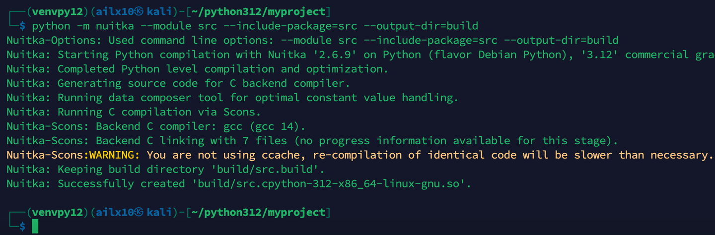 Nuitka打包Python程序(Linux) - 知乎