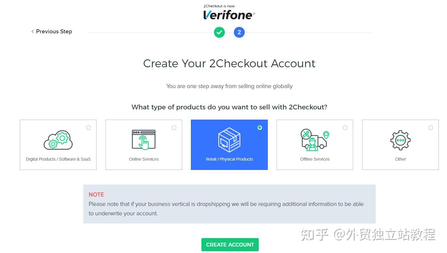 2Checkout信用卡收款注册,适合国内个人做shopify独立站 - 知乎
