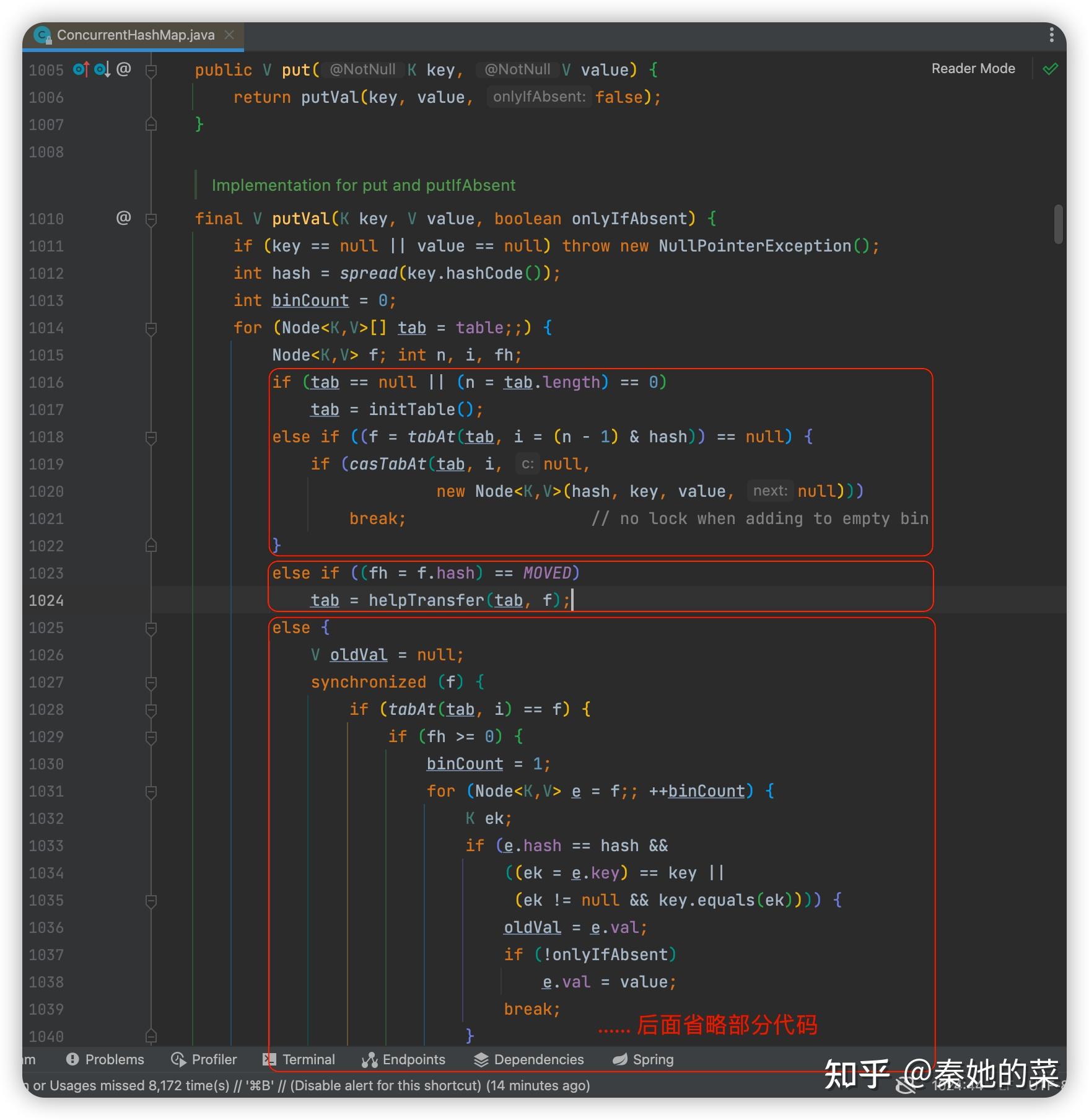 【Java】ConcurrentHashMap1.8核心源码保姆级解析 - 知乎