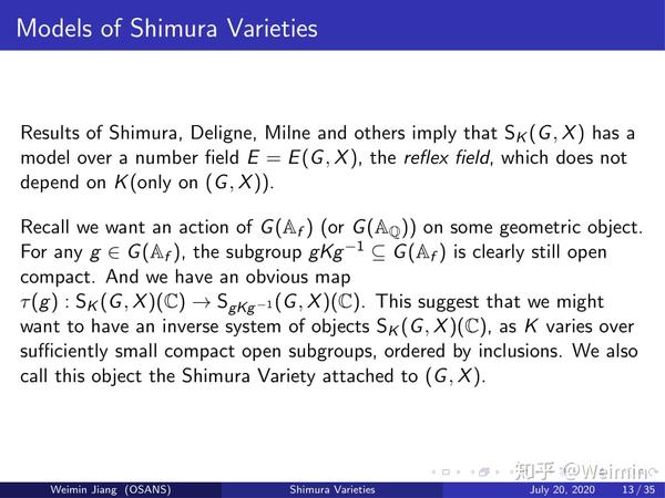 Shimura Varieties and Langlands-Kottwitz method - 知乎