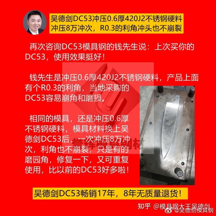 冲压304不锈钢用什么材质？用8566加强型抗崩角耐磨损，是薄材硬料冲压的克星（第322篇） - 知乎