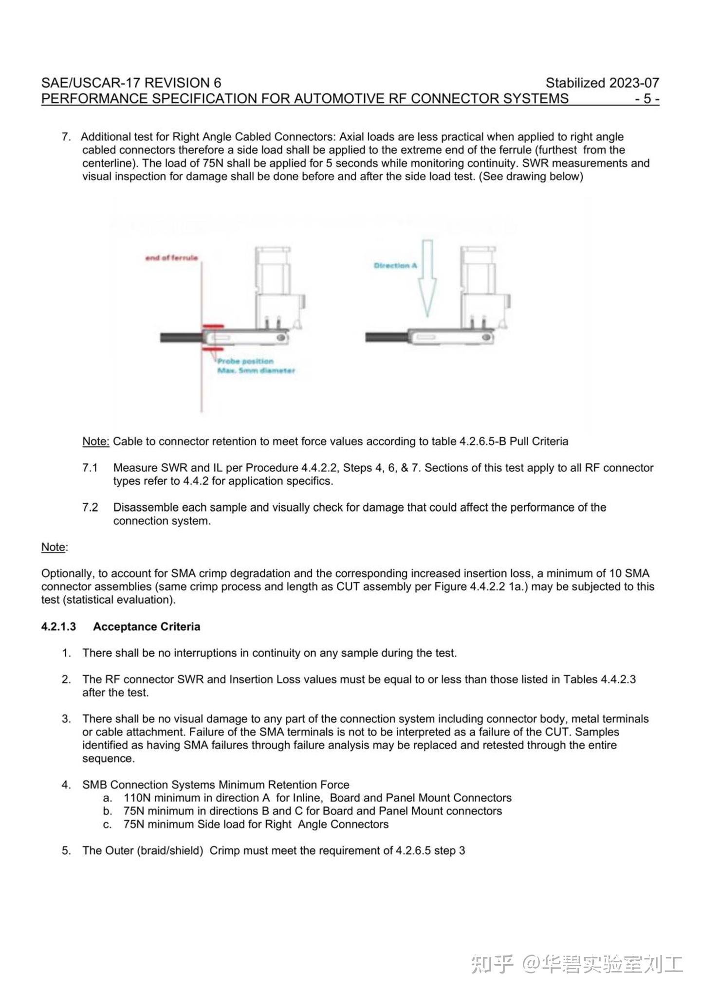 USCAR-17 REVISION 6 汽车射频连接器系统性能规范标准全文 - 知乎