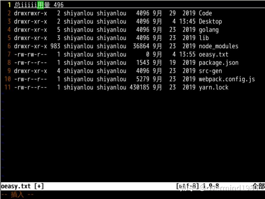 oeasy教您玩转vim - 7 - # 从头插入 - 知乎
