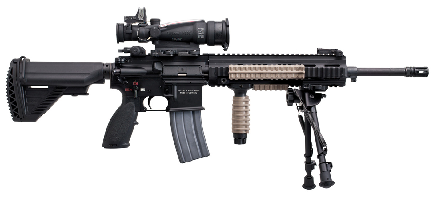 HK416和M16A4有什么区别？ - 知乎