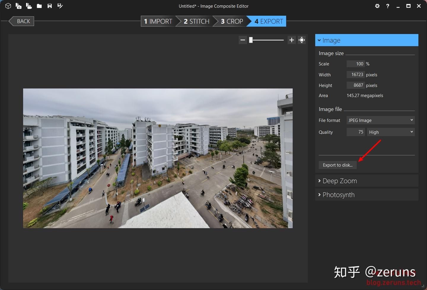 用ICE将多张照片合成制作全景照片，Image Composite Editor下载 - 知乎