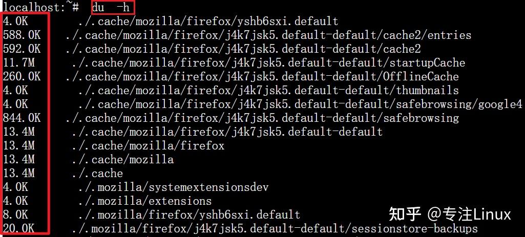【Linux101-17】du - 知乎