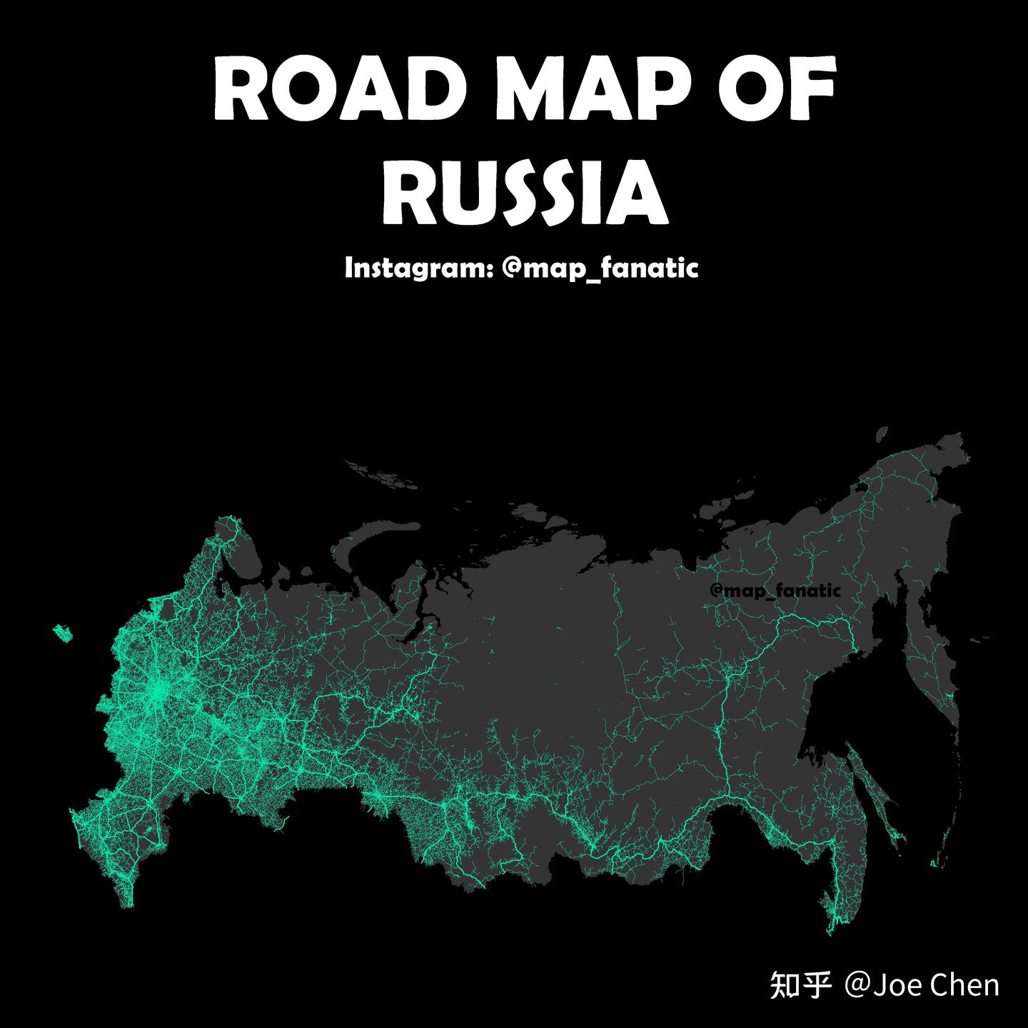20 张解释俄罗斯的地图 - 知乎