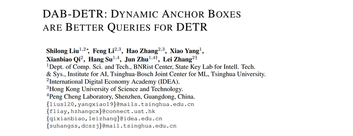 【论文速读3】ICLR2022目标检测DAB-DETR - 知乎
