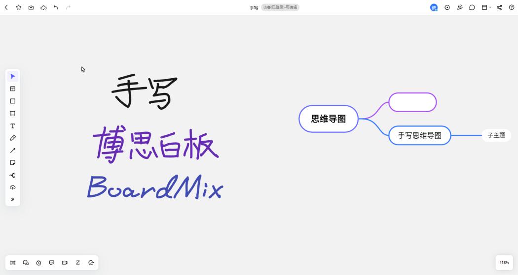 iPad上免费好用的思维导图软件，选BoardMix就对了！ - 知乎