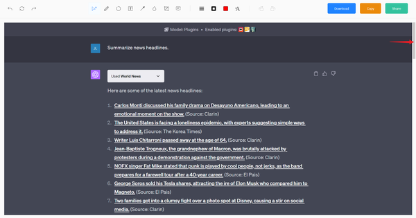 如何在chatGPT里流畅生成截图！ - 知乎
