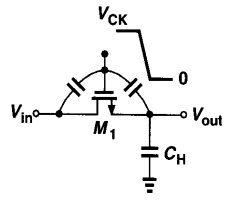 模拟电路基础switched-capacitor（一）开关的channel charge injection和clock feed-through - 知乎