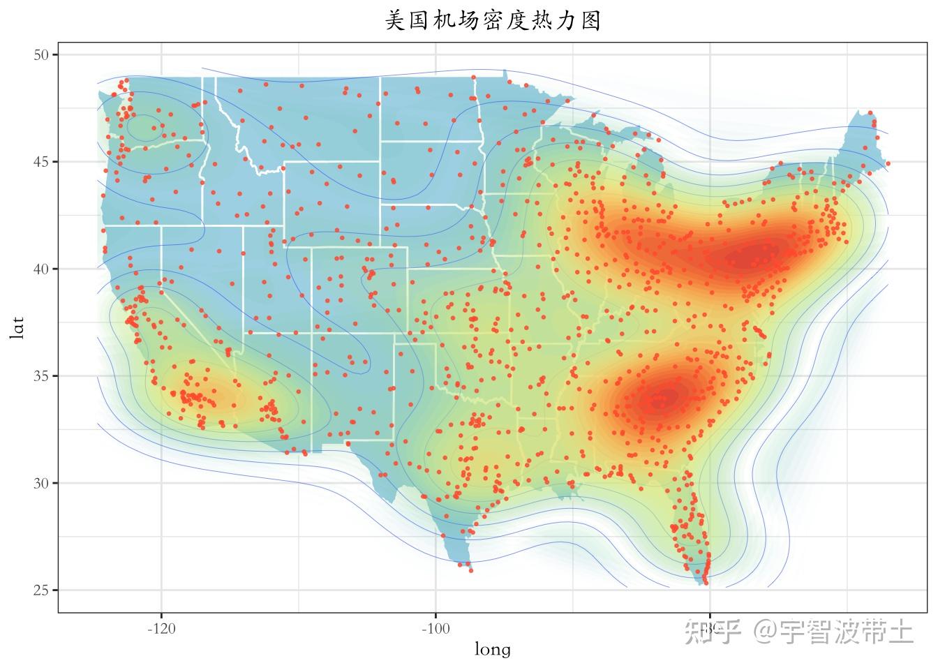 R语言——ggmap包可视化地图