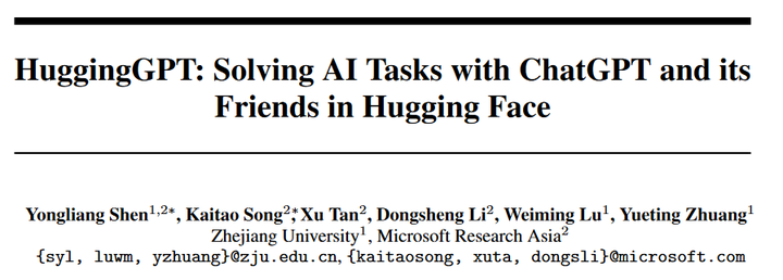 震惊!伟大作品hugginggpt Solving Ai Tasks With Chatgpt And Its Friends In Hugging Face 知乎 7320