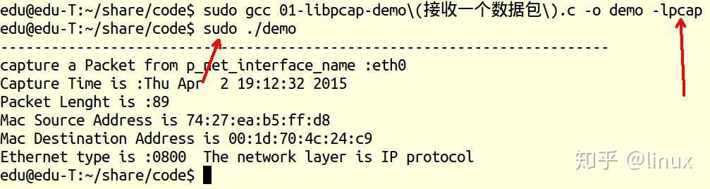 Linux 网络编程——libpcap详解 - 知乎