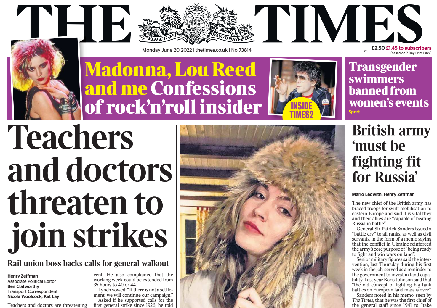 the times 泰晤士报电子版2022合集更新到6-20期刊 - 知乎