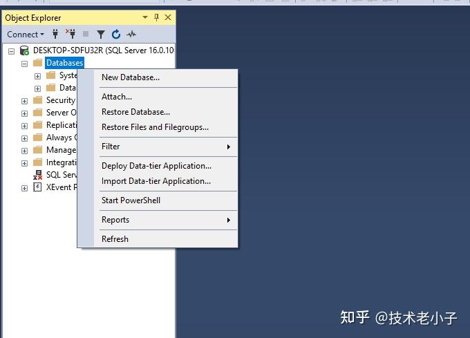 SQL Server Management Studio (SSMS)的使用 - 知乎