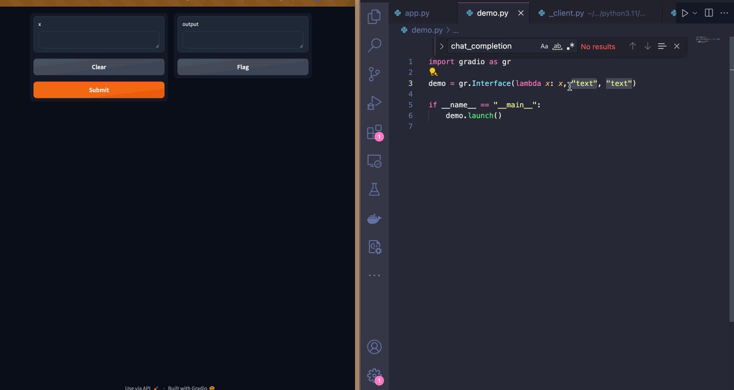 使用 Gradio 的“热重载”模式快速开发 AI 应用 - 知乎