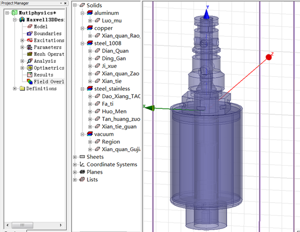 电磁阀“电磁-温度-流体-应力”多物理域耦合仿真分析 - 知乎