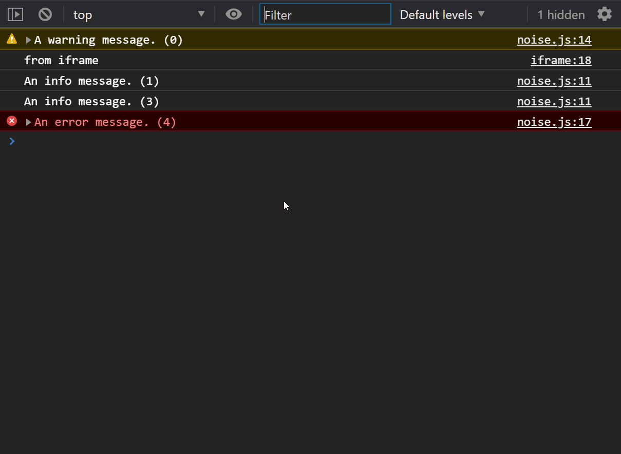 【Debug】各种前端Debug技巧系列第 5篇 Console - Messages - 知乎