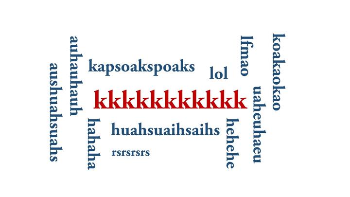 为什么巴西网友用“kkkk”来表达“哈哈哈哈”？ - 知乎