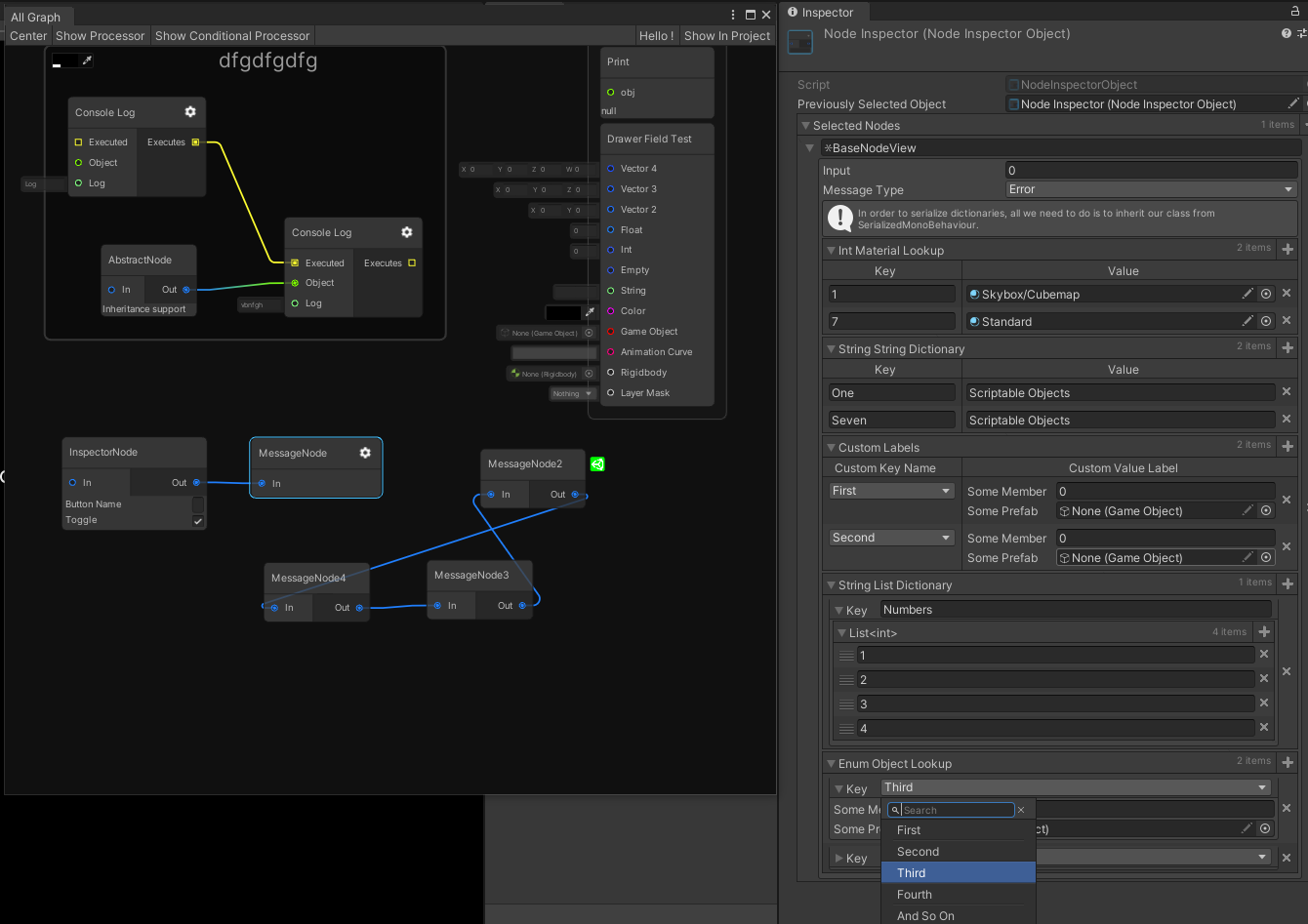 【次时代节点编辑器】NodeGraphProcessor整合Odin - 知乎