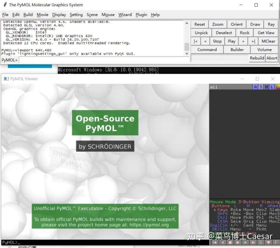 【虚拟分子对接】Python环境中Pymol软件安装 - 知乎