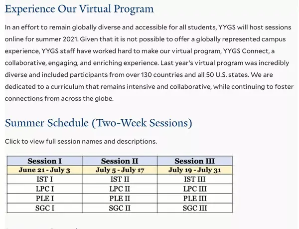 夏校介绍 | 耶鲁全球青年学者项目（YYGS） - 知乎