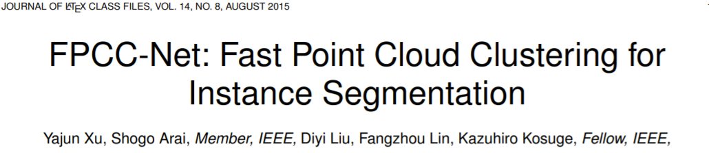 让机器人不再"抓瞎": FPCC-Net, 一种基于点云聚类的高速实例分割算法 - 知乎