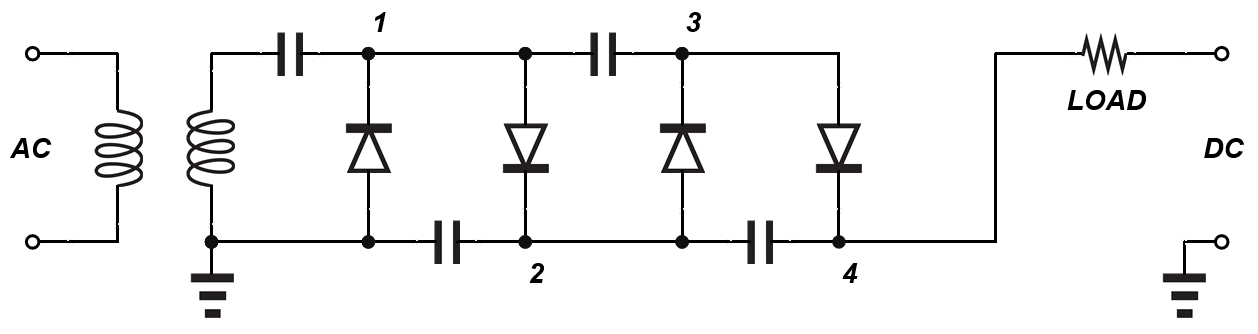 Voltage Doubler, Multiplier & Rectifier - 知乎