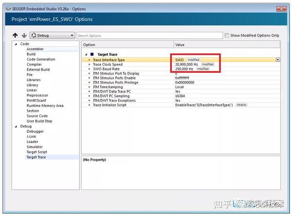 如何在Embedded Studio项目中配置SWO功能？ - 知乎