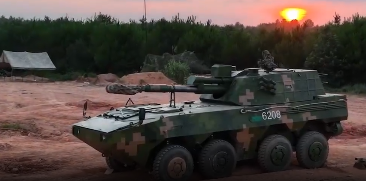 不仅是机动性！中国PLL-09自行突击炮，轮式设计还有哪些优势？ - 知乎