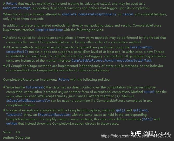 CompletableFuture用法详解 - 知乎