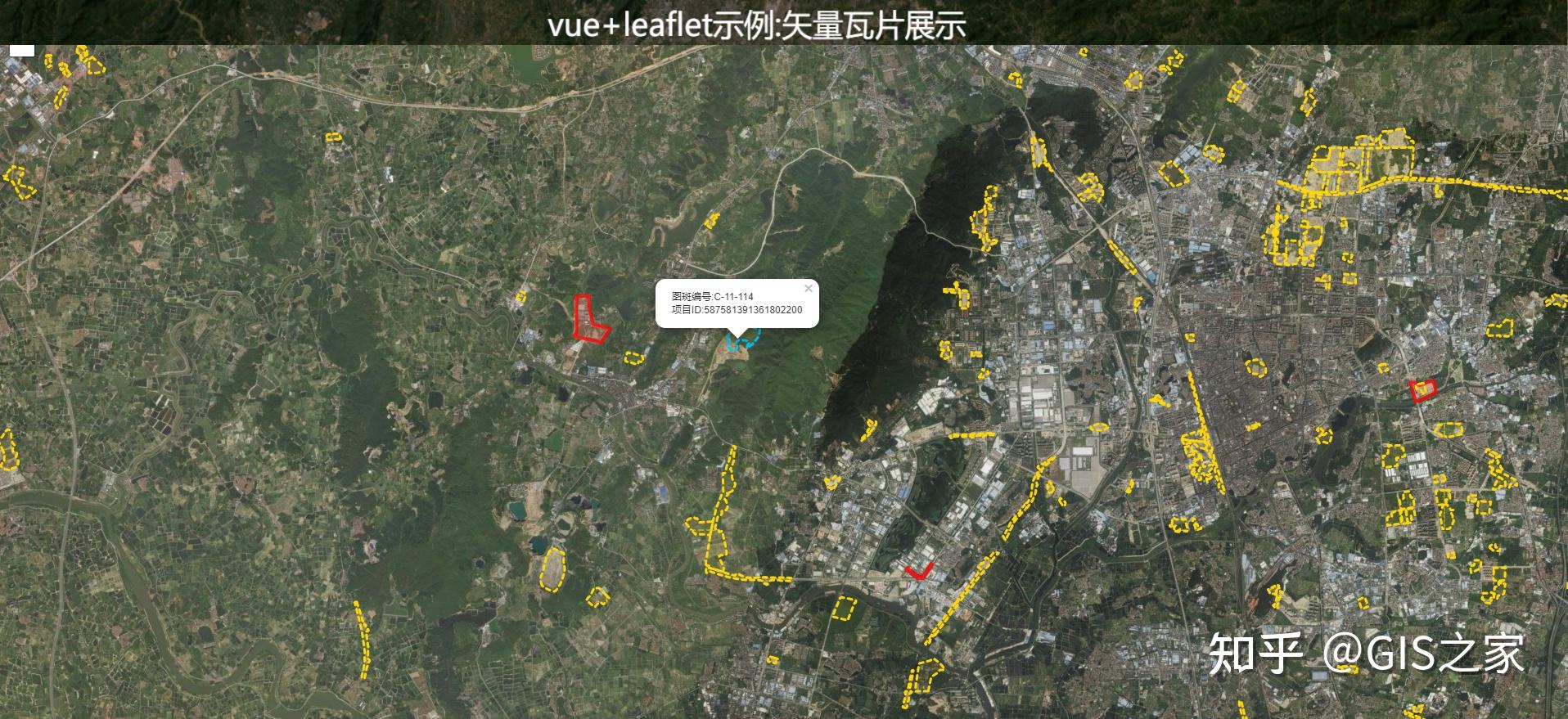 vue+leaflet示例:矢量瓦片展示(附源码下载) - 知乎