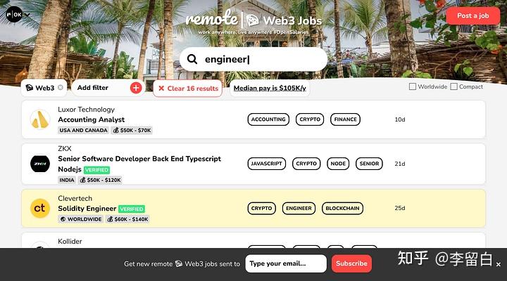 10个平台让你找到第一份 web3 工作 - 知乎