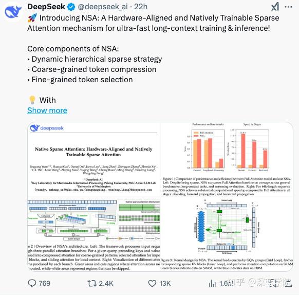 MoBA vs NSA：DeepSeek和Kimi的首次PK - 知乎