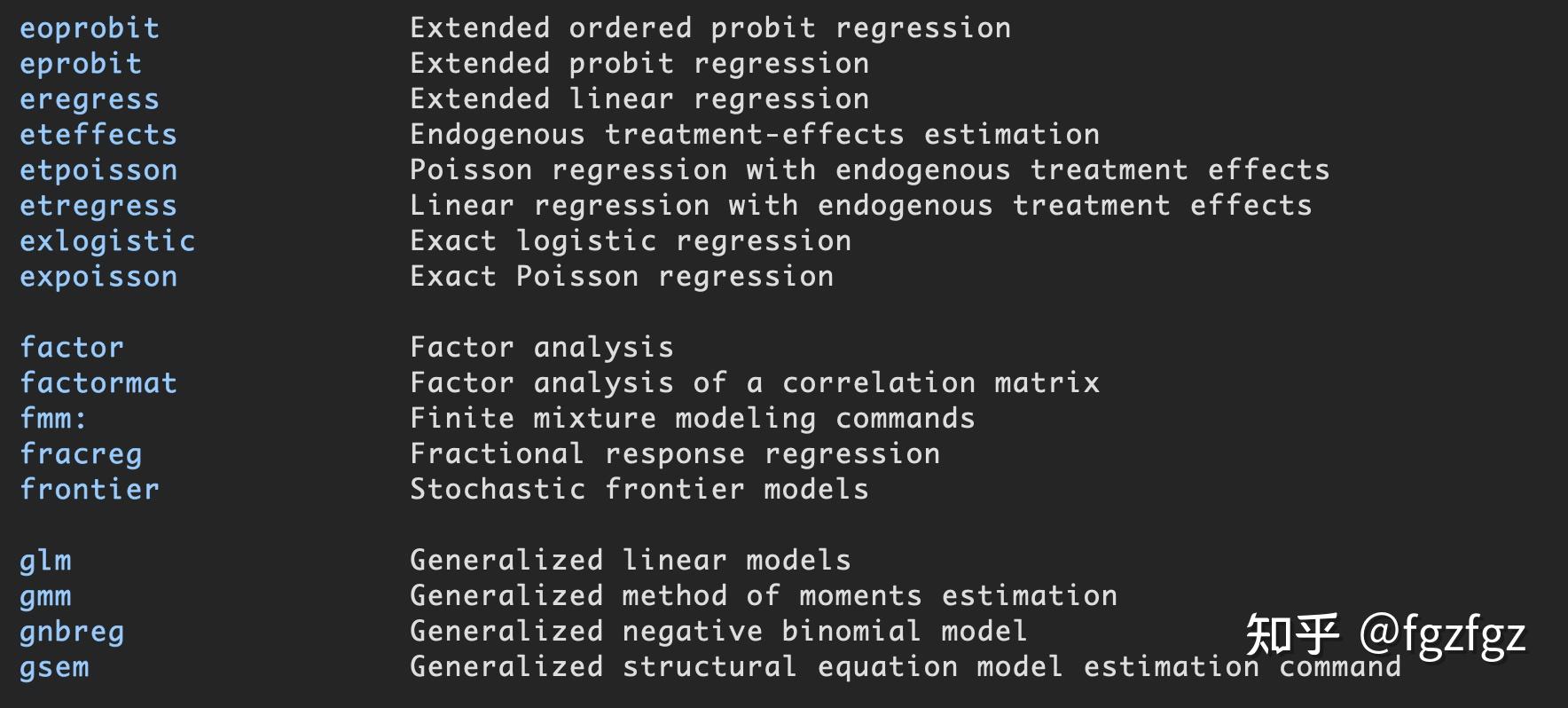 stata 中 mlogit 的回归结果应该怎么导出？ - 知乎