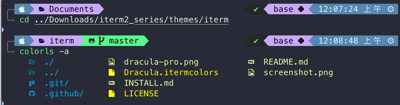 mac配置iTerm2+oh-my-zsh+p10k+Dracula - 知乎