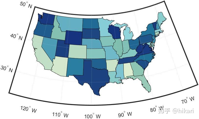 MATLAB绘制地图超详细教程 - 知乎