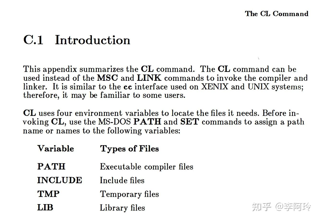 MSVC的编译器程序为啥叫cl.exe? - 知乎