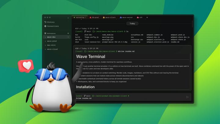 Wave：即使你讨厌命令行，也会喜欢的现代新 Linux 终端 | Linux 中国 - 知乎