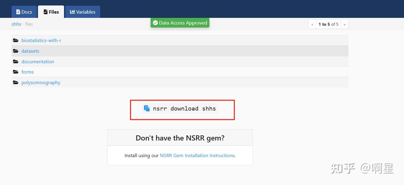 NSRR公开睡眠数据集下载 - 知乎