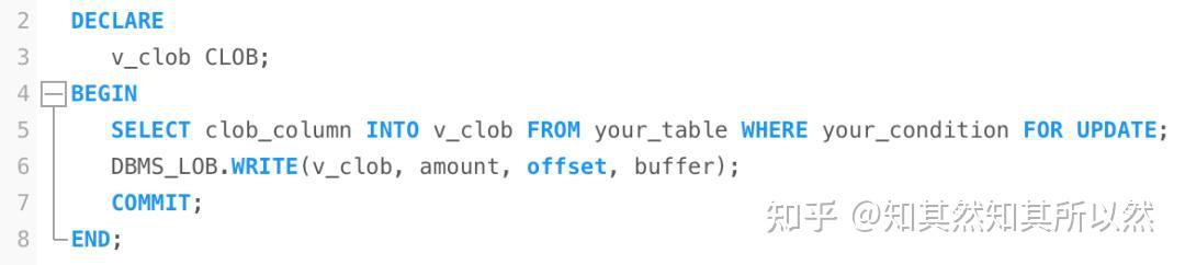 【面试攻略】Oracle中blob和clob的区别及查询修改方法 - 知乎