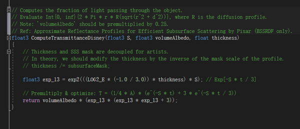 Unity实现SSS皮肤次表面散射 - 知乎