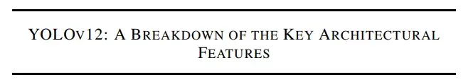 YOLOv12技术突破全解析：最新改进与前沿论文速览 - 知乎