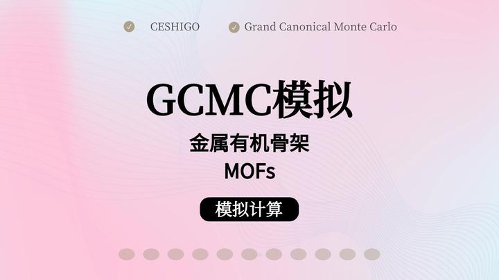 GCMC模拟-MOFs - 知乎