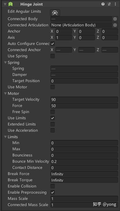 unity hinge joint制作线绳 - 知乎