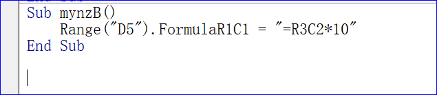 VBA中表示单元格样式A1、R1C1和R[1]C[1]之间的区别 - 知乎