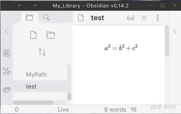 关于Obsidian的数学公式输入 - 知乎