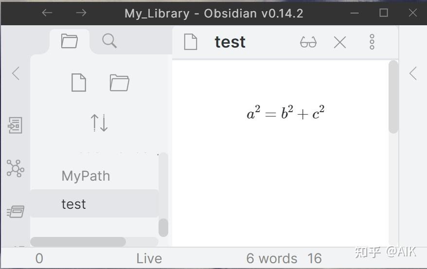 关于Obsidian的数学公式输入 - 知乎